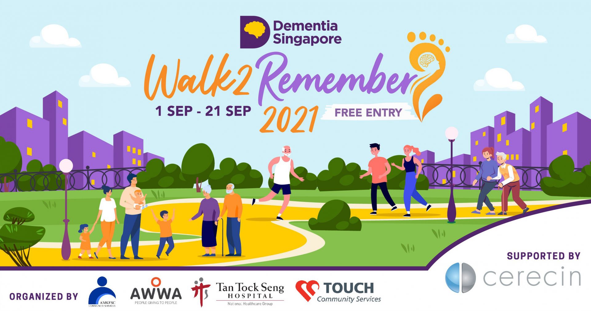 Dementia Singapore Walk2Remember 2021 - Dementia Singapore